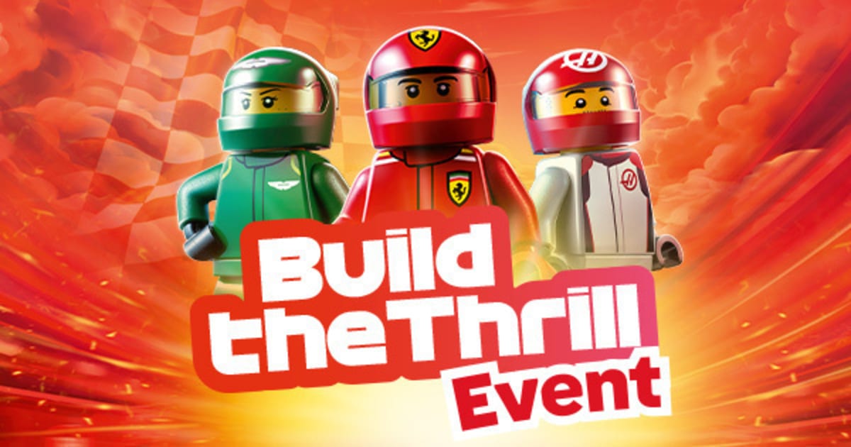 LEGO® F1® - themed 'Build the Thrill Event' | Discover Atlanta